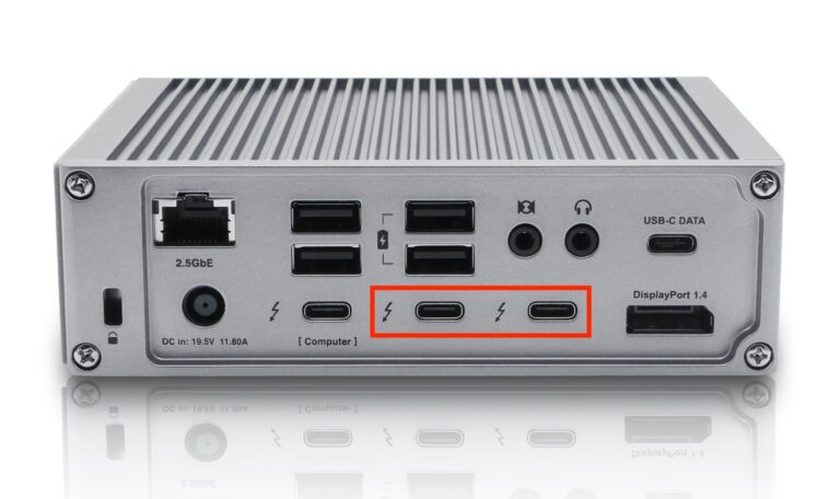 Using USB Hub or KVM Switch with TS4 – CalDigit